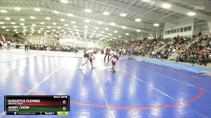 6-165 lbs Champ. Round 1 - Avery Chow, Chantilly vs Augustus Fleming ...