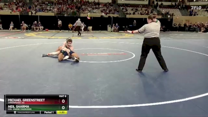 126-4A/3A Semifinal - Neil Sharma, Col. Zadok Magruder vs Michael ...