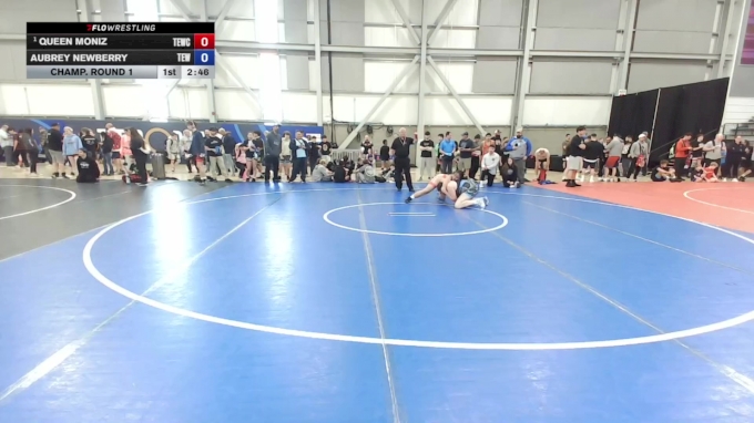 190 lbs Champ. Round 1 - Queen Moniz, Takedown Express Wrestling Club ...