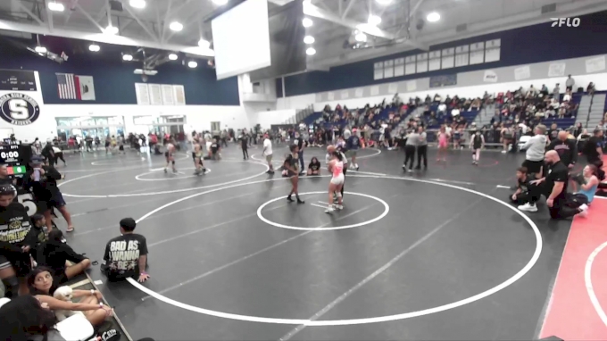 105 lbs Cons. Semi - Mia Najera, Threshold Wrestling Club vs Riley ...