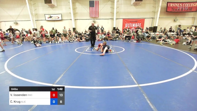 64 lbs Semifinal - Vincent Lissenden, Ruthless WC MS vs Charlie Krug ...