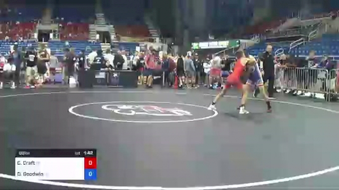 88 lbs Round Of 32 - Cason Craft, Oklahoma vs Daniel Goodwin, Colorado