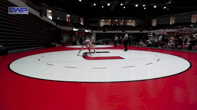 110 lbs Consi Of 8 #1 - Dekadence Theriot, Mustang High School Girls vs ...