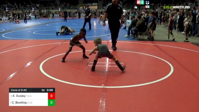 43 lbs Consi Of 8 #2 - Ellis Ousley, Tulsa McClain Pin-King All Stars ...