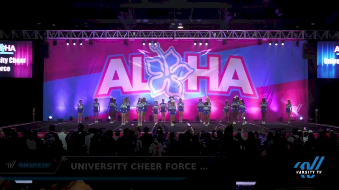 University Cheer Force - SNOW [2022 L1 Youth 03/06/2022] 2022 Aloha ...