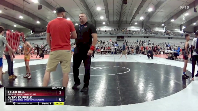 87 lbs Round 2 - Tyler Bell, Greater Heights Wrestling vs Avery ...