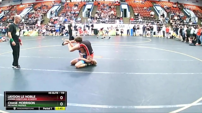 119 lbs Cons. Round 2 - Chase Morrison, Michigan Premier vs Jaydon Le ...