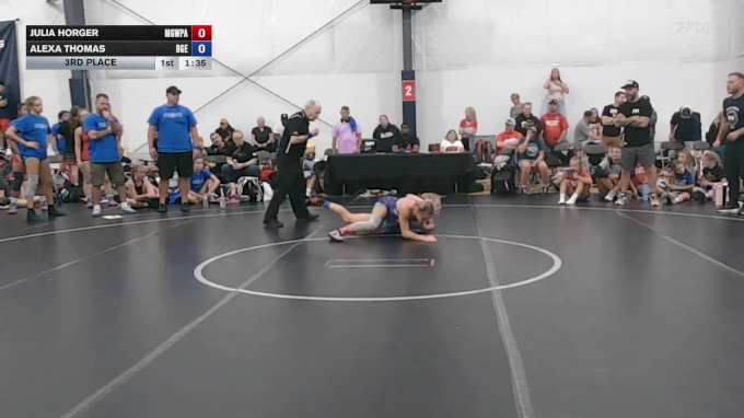50 kg 3rd Place - Julia Horger, MGW Monkey Business - W vs Alexa Thomas ...