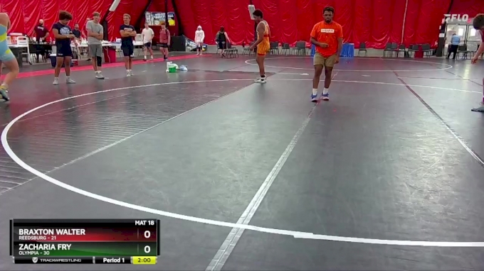175 lbs Quarters & Wb (16 Team) - Zacharia Fry, Olympia vs Braxton ...