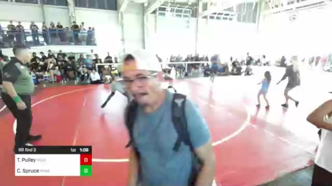 109 lbs Rr Rnd 3 - Toby Pulley, Rough House WC vs Cashton Spruce, Power ...