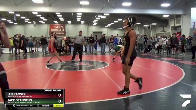 126 lbs Champ. Round 1 - Jace DeAngelis, Midlothian Miners Wrestling Cl ...