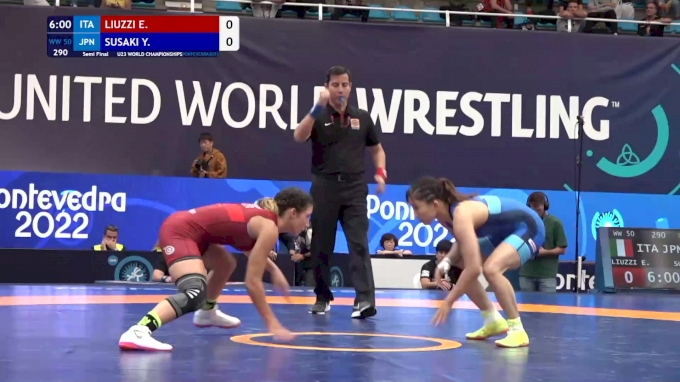 50 kg 1/2 Final - Emanuela Liuzzi, Italy vs Yui Susaki, Japan