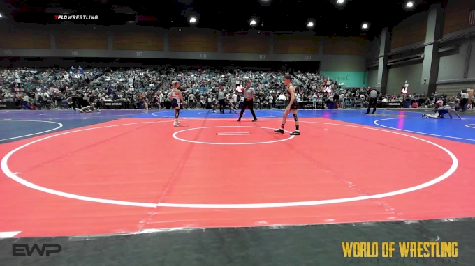 80 lbs Round Of 32 - Cayden Mango, Collum Trained vs Aiden Howard ...