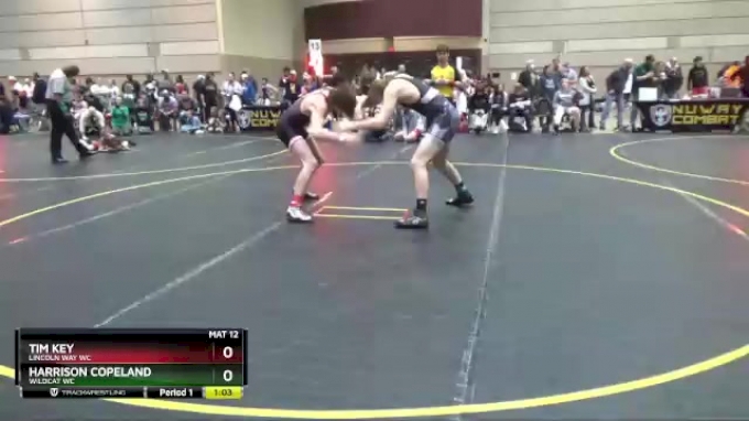 170 lbs Champ. Round 1 - Harrison Copeland, Wildcat WC vs Tim Key ...