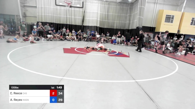 135 lbs Rr Rnd 2 - Connor Reece, Carolina Hammer Squad vs Arturo Reyes ...