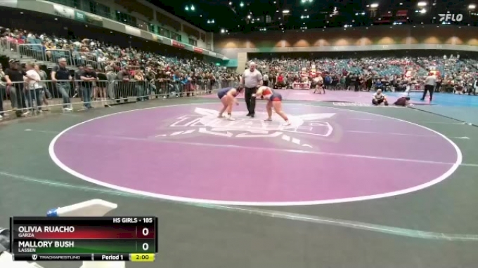 185 lbs Champ. Round 2 - Olivia Ruacho, Garza vs Mallory Bush, Lassen