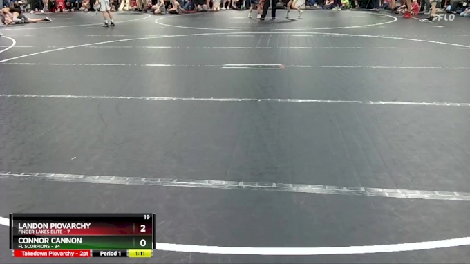 84 lbs Round 6 (8 Team) - Connor Cannon, FL Scorpions vs Landon ...