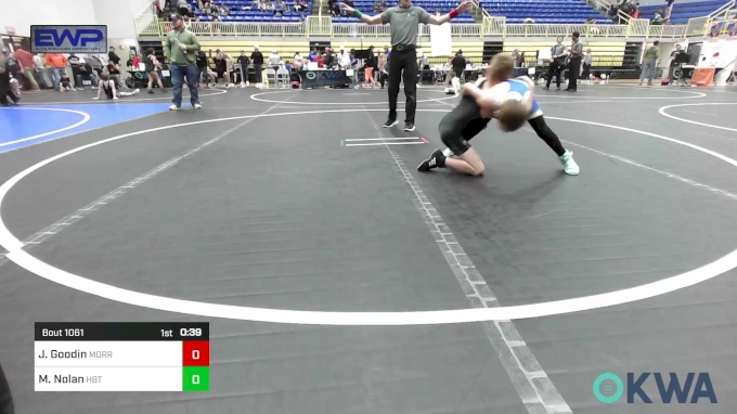 64 lbs Rr Rnd 5 - Jett Goodin, Morrison Takedown Club vs Mason Nolan ...