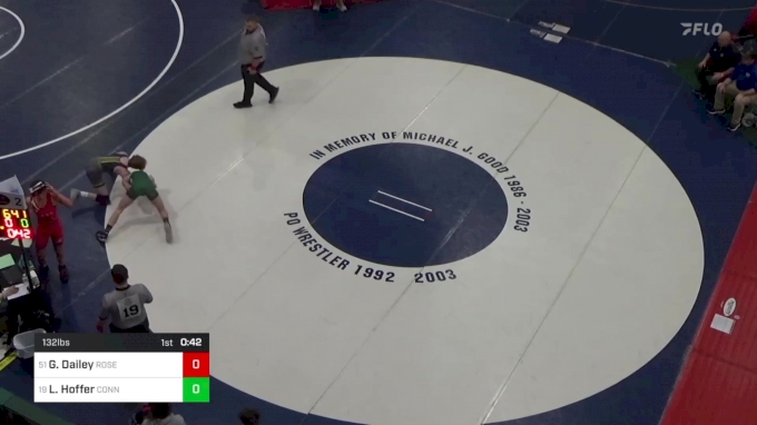 132 lbs Consi Of 32 #1 - Gavin Dailey, Rose Tree Media vs Landon Hoffer ...