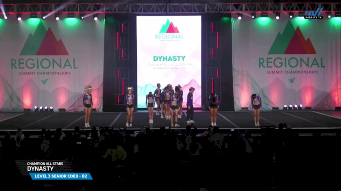 Champion All Stars - Dynasty [2025 L3 Senior Coed - D2 Day 1] 2025 The ...