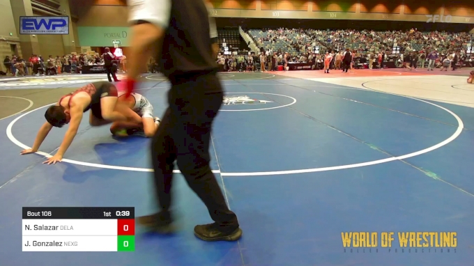 157 lbs Consi Of 32 #2 - Nathan Salazar, Delano Diablos vs Jayden ...