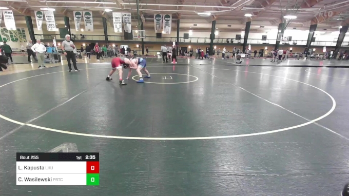 149 lbs Quarterfinal - Lucas Kapusta, Lock Haven vs Cross Wasilewski, PRTC