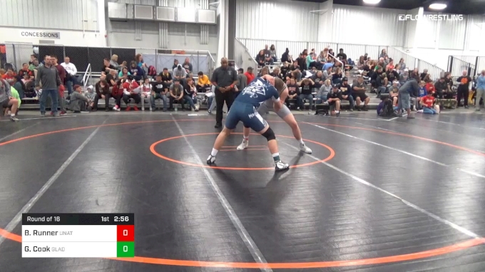 Round Of 16 - Brock Runner, Unattached vs Garrett Cook, Gladiators ...