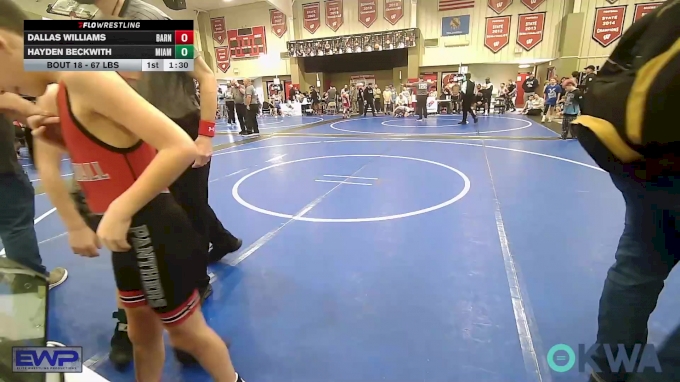 80 lbs Rr Rnd 3 - Dallas Williams, Barnsdall Youth Wrestling vs Hayden ...