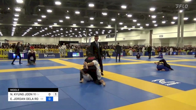 NOAH KYUNG JOON YI vs EZEKIEL JORDAN DELA ROSA 2023 IBJJF Jiu-Jitsu CON ...