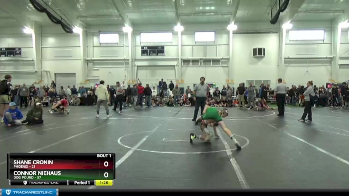 84 lbs Finals (2 Team) - Connor Niehaus, Dog Pound vs Shane Cronin, Phoenix