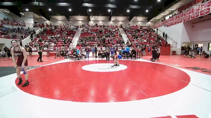 JH 110 lbs Champ. Round 1 - Mila Miller, LAWTON vs Addison Bailey ...