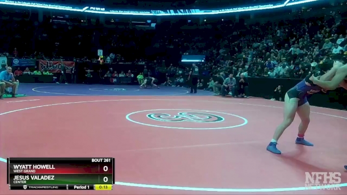 165-2A Cons. Round 2 - Wyatt Howell, West Grand vs Jesus Valadez, Center