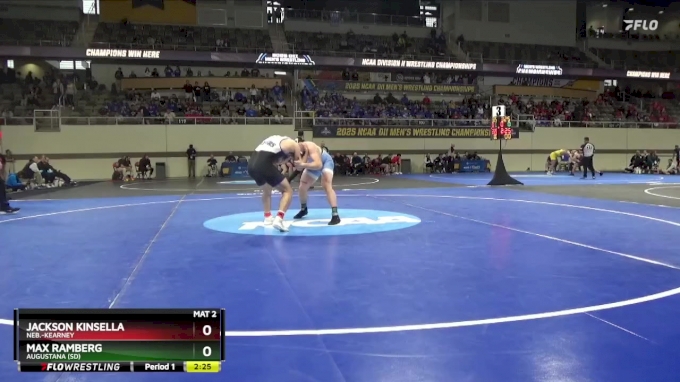 197 lbs 3rd Place Match - Jackson Kinsella, Neb.-Kearney vs Max Ramberg ...