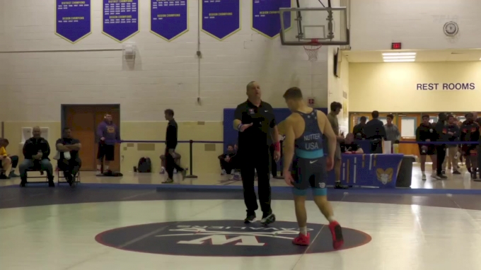 67 lbs Champ. Round 2 - Jackson Higgins, Cougar Wrestling Club vs Aidan ...
