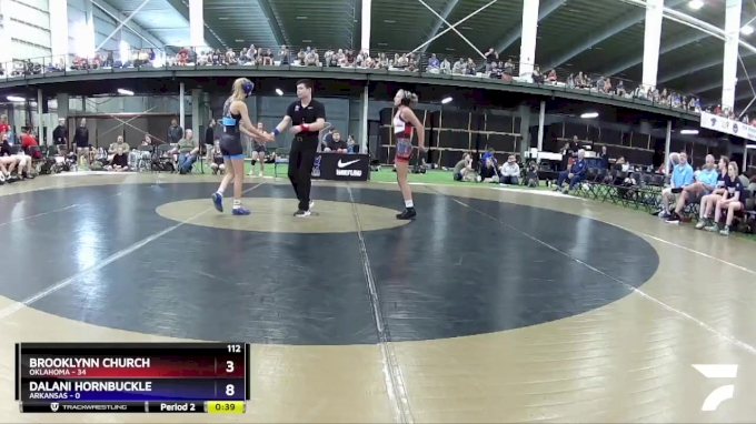 94 lbs Round 5 (6 Team) - Makayla Smith, Pennsylvania Blue vs Sara ...