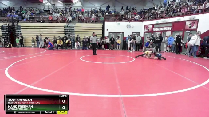 71 lbs 3rd Place Match - Hank Freeman, Avon Wrestling Club vs Jase ...