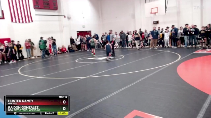 110 lbs Round 3 - Raidon Gonzalez, New Castle Youth Wrestling vs Hunter ...