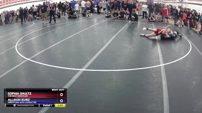 110 lbs Round 1 - Sophia Shultz, The Best Wrestler vs Allison Kurz ...