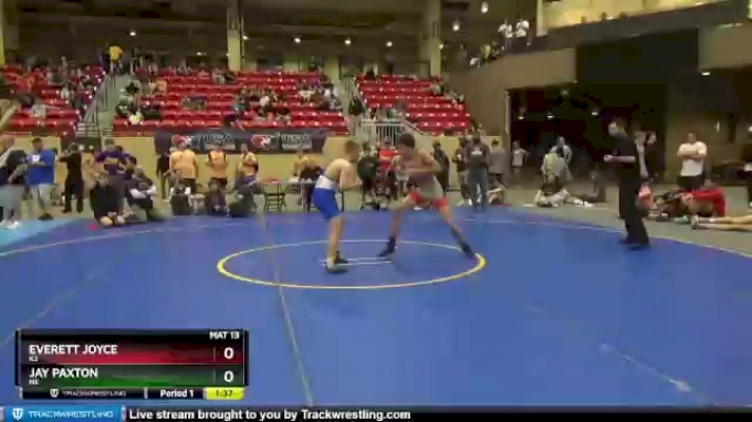 120 lbs Cons. Round 1 - Everett Joyce, KS vs Jay Paxton, NE
