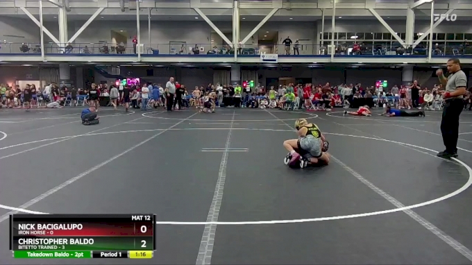 76 lbs Round 2 (10 Team) - Christopher Baldo, Bitetto Trained vs Nick ...