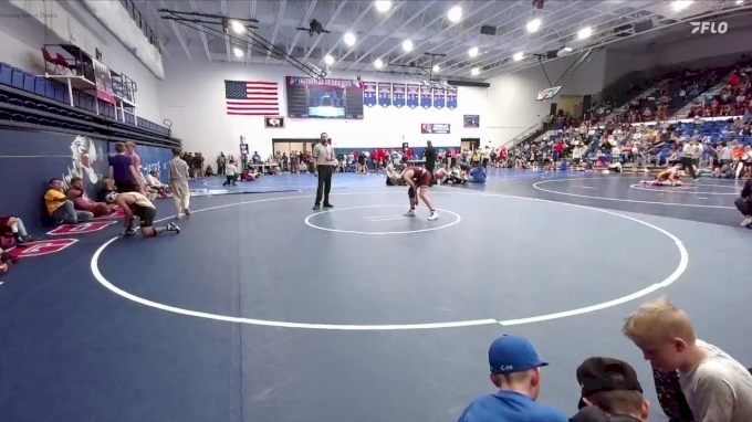 115 lbs Semifinal - Leyton Puente, Carey Jr High vs Kenric Landers ...