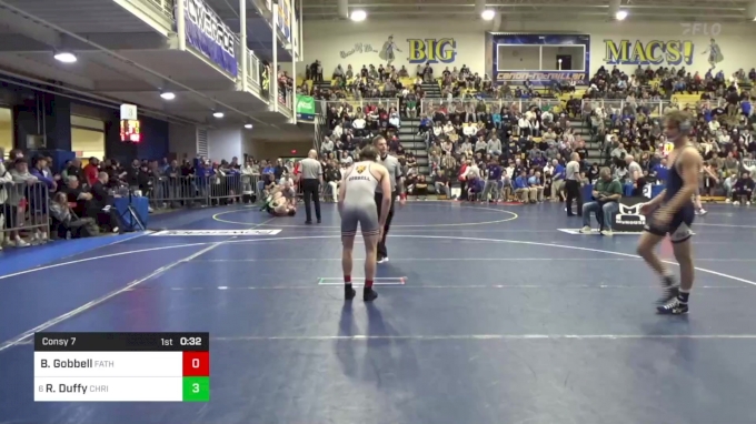 133 lbs Consy 7 - Brody Gobbell, Father Ryan-TN vs Robert Duffy ...