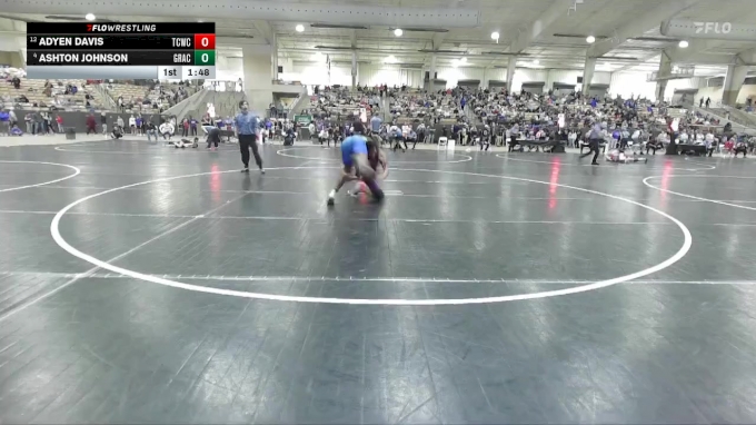 152 lbs Quarterfinal - Adyen Davis, Nashville Catholic Wrestling vs ...