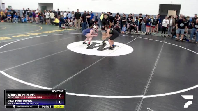 145 lbs Round 2 - Addison Perkins, Nikiski Freestyle Wrestling Club vs ...
