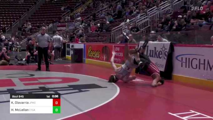 172 lbs Cons Round 3 - Kevin Olavarria, J.P. McCaskey vs Hayden ...