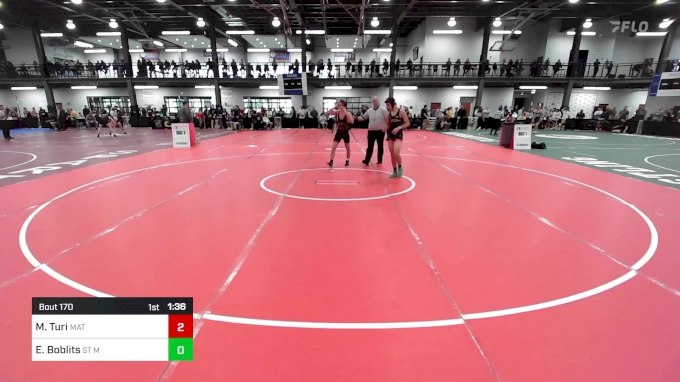 140A lbs Rr Rnd 2 - Michael Turi, Mat Assassians vs Evan Boblits, St ...