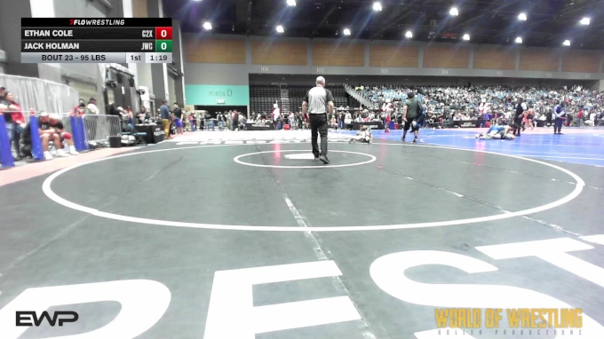 95 lbs Round Of 16 - Ethan Cole, C2X vs Jack Holman, JWC