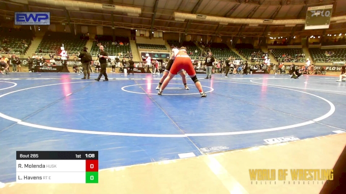 285 lbs Final - Rhodes Molenda, Husky Wrestling Club vs Leland Havens ...