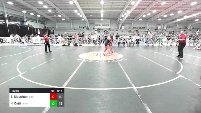 132 lbs Semifinal - Sophia Slaughter, 5forty Lady Brawlers vs Nora ...
