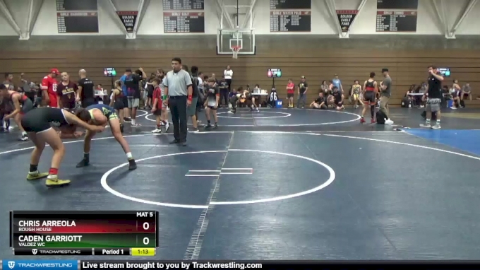 115 lbs 3rd Place Match - Caden Garriott, Valdez WC vs Chris Arreola ...